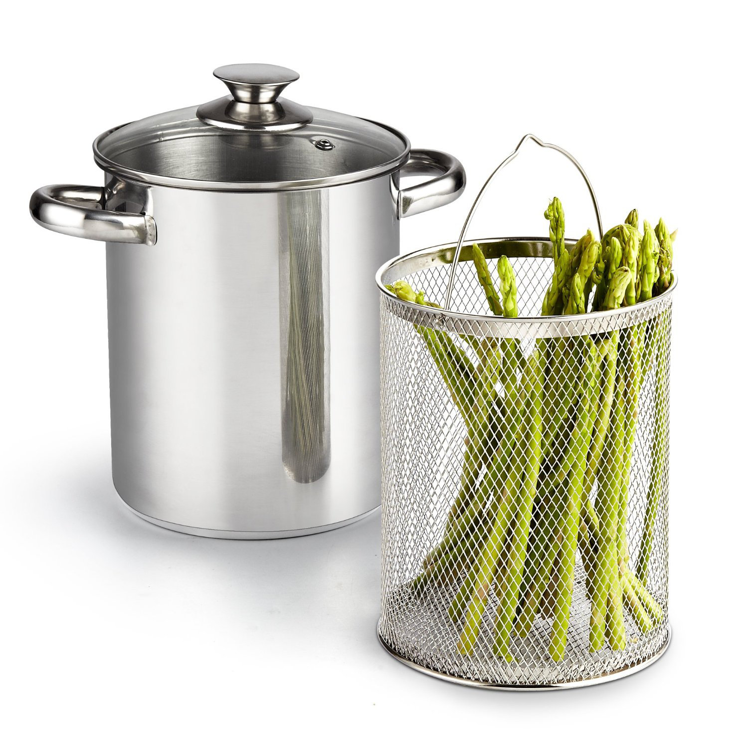 Cook N Home Deep Fryer Pot, 304 Stainless Steel Deep Pot with Oil Drip ...