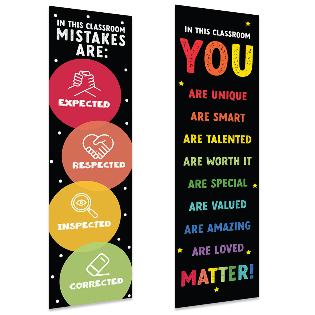 Koyal Wholesale Classic Rainbow Learning Motivational Classroom Banner ...