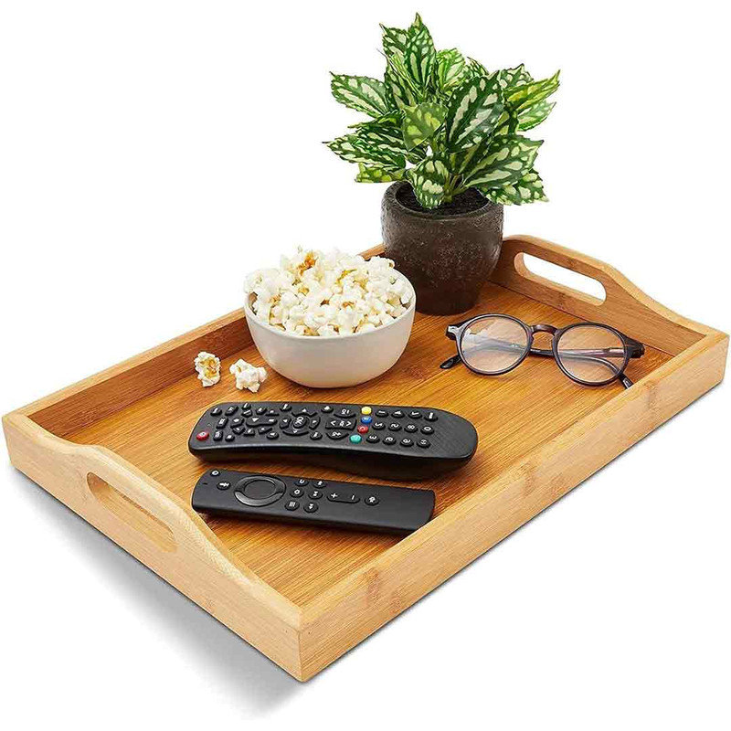 Bay Isle Home Autie Bamboo Tray | Wayfair