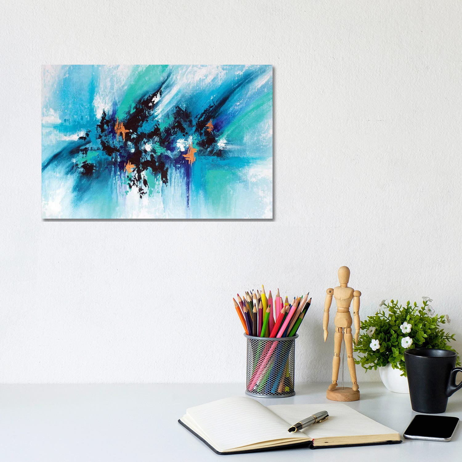 iCanvas Culmination by Spellbound Fine Art - Graphic Art Print | Wayfair