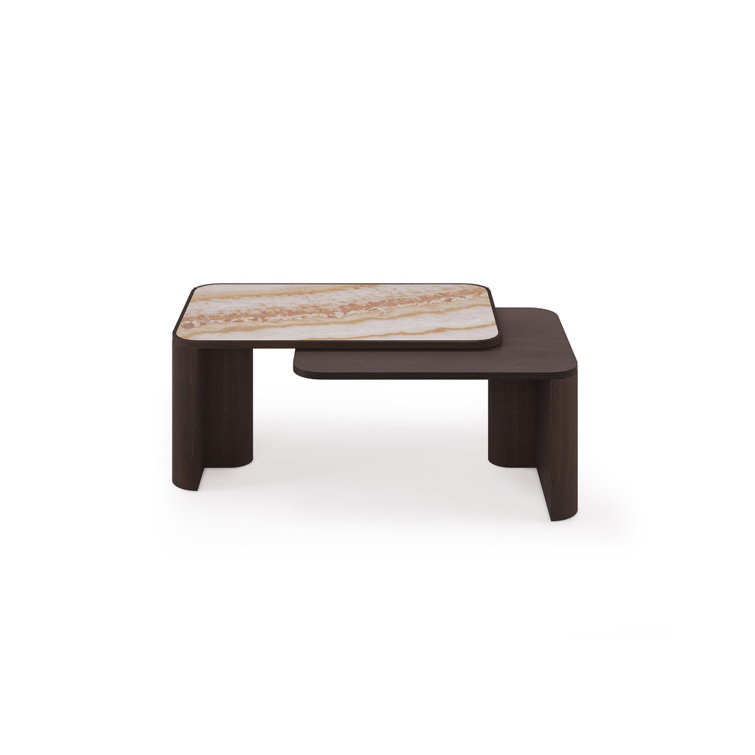 Ebern Designs Kryztal Sled Coffee Table | Wayfair.co.uk