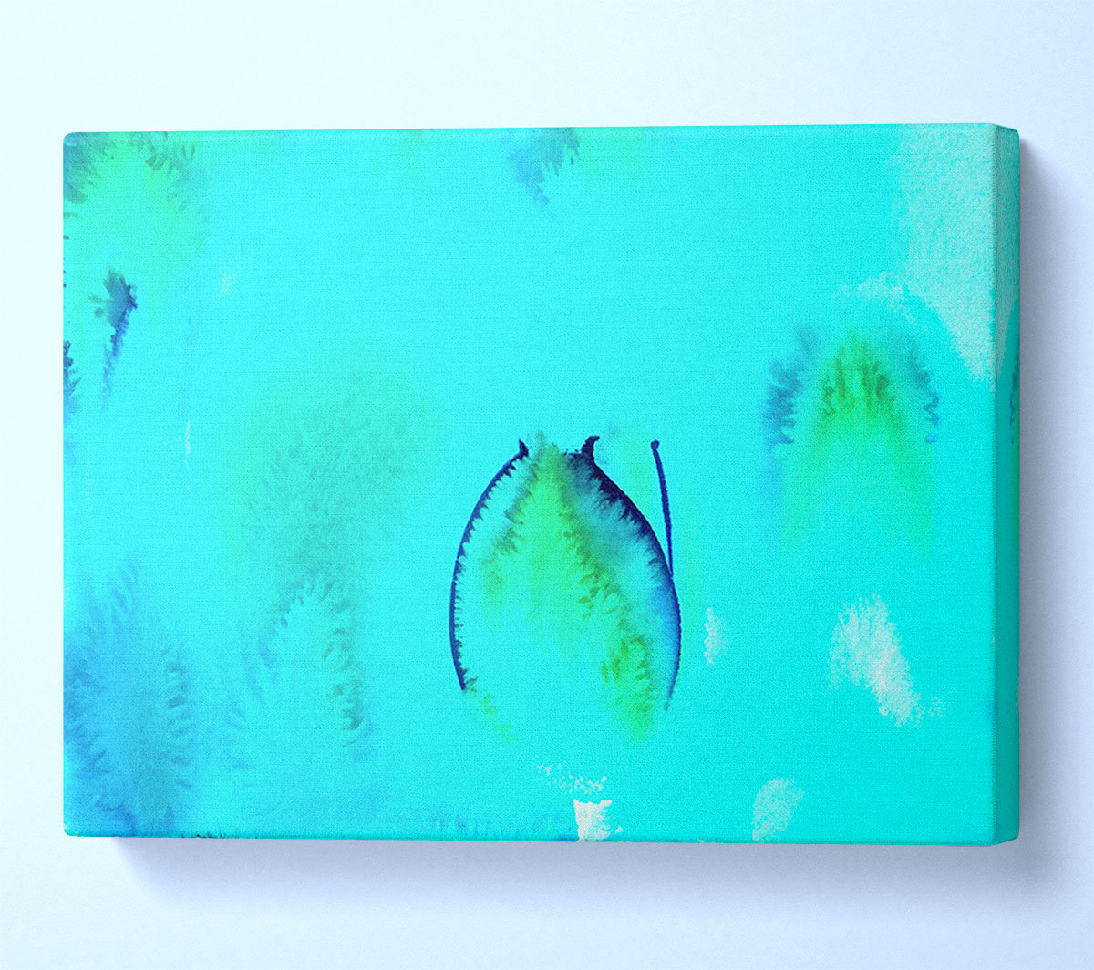 ClassicLiving Turquoise Tulip - Wrapped Canvas Art Prints | Wayfair.co.uk