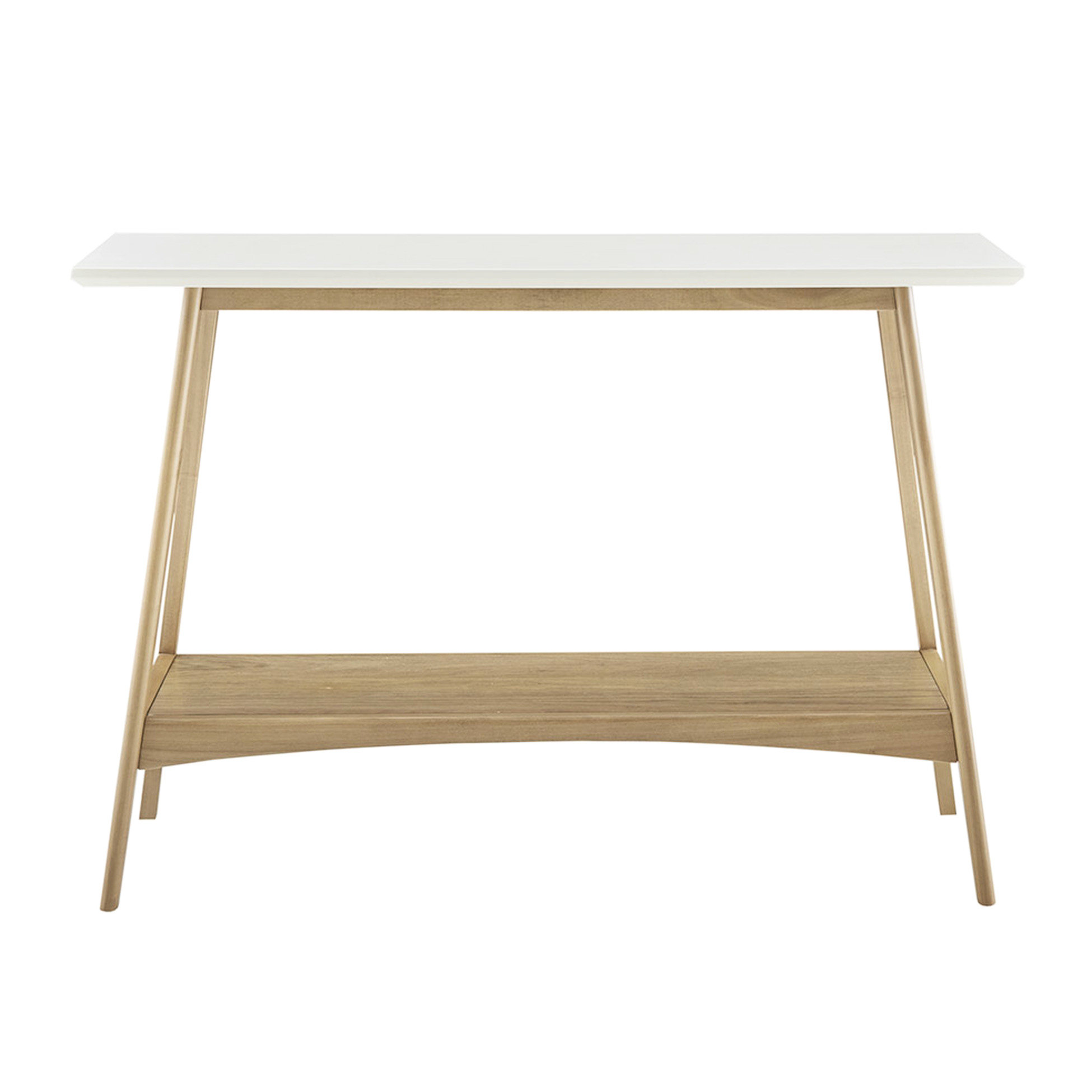 George Oliver Wood Base Console - Table Top, Storage, Assembly Required ...