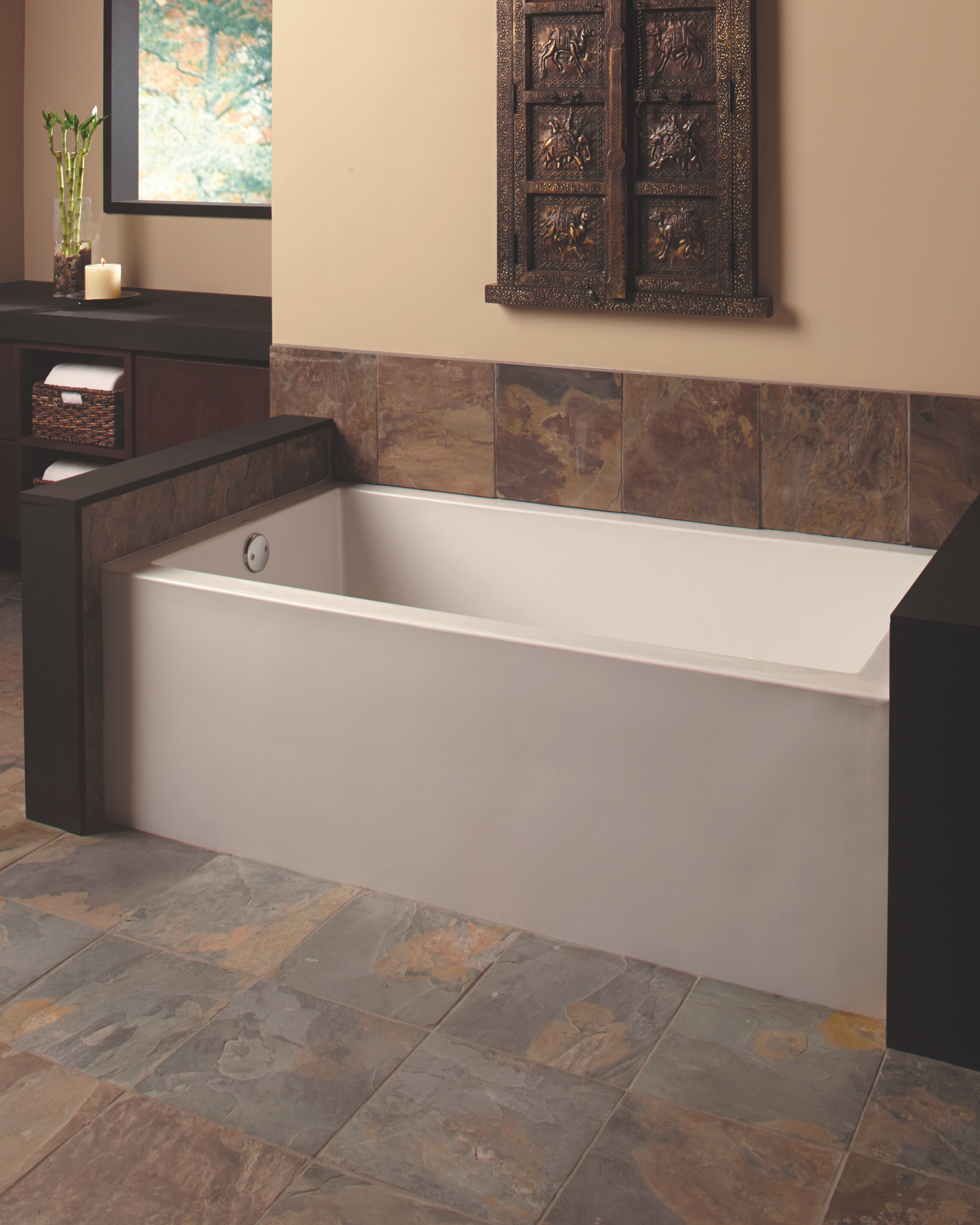 Clarke Products Sparta 60" x 30" Alcove/Tile In Soaking Acrylic Bathtub ...