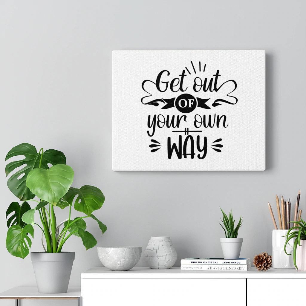 Trinx Inspirational Quote Canvas Your Own Way Wall Art Motivational ...