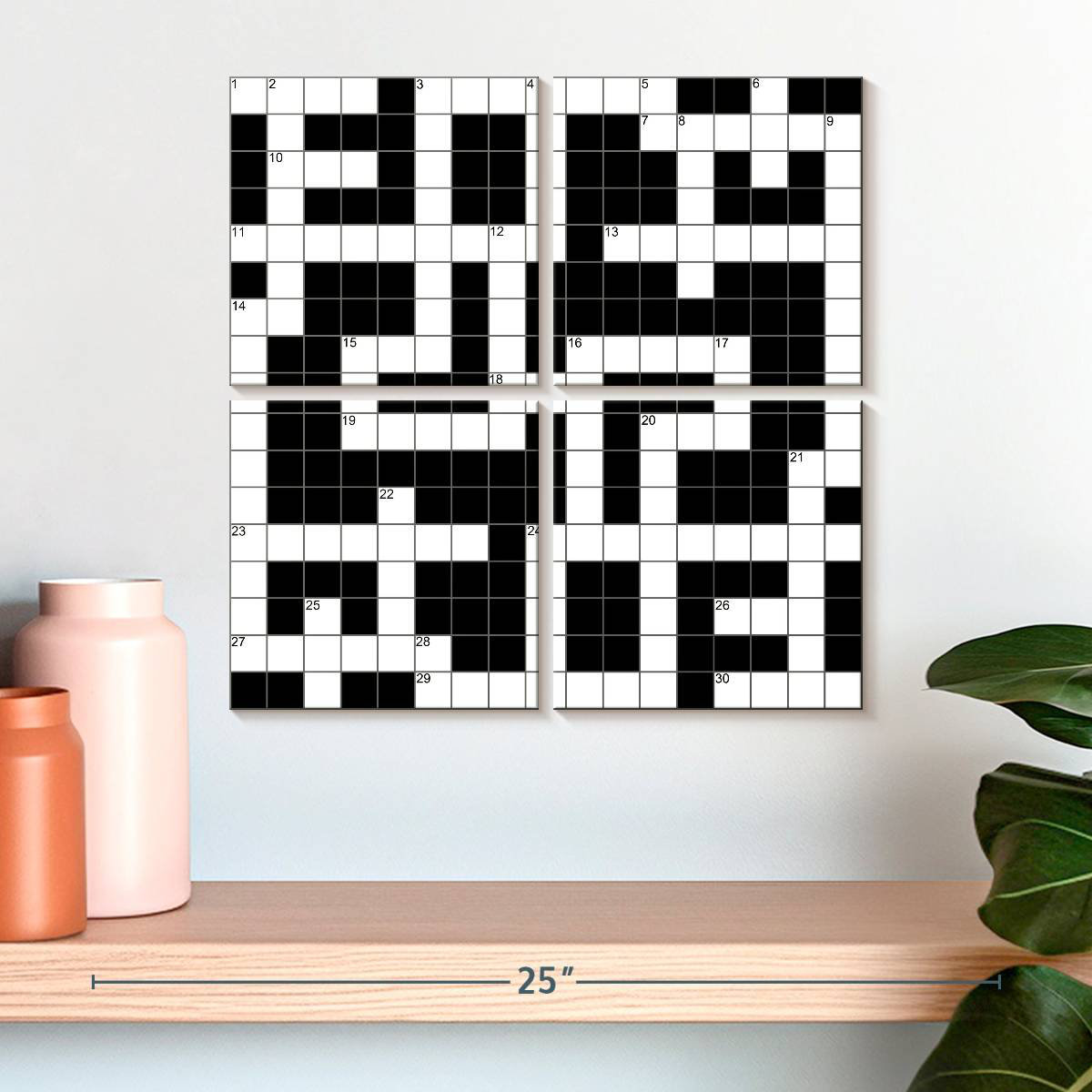 Ebern Designs Senne Crossword Puzzle | Wayfair