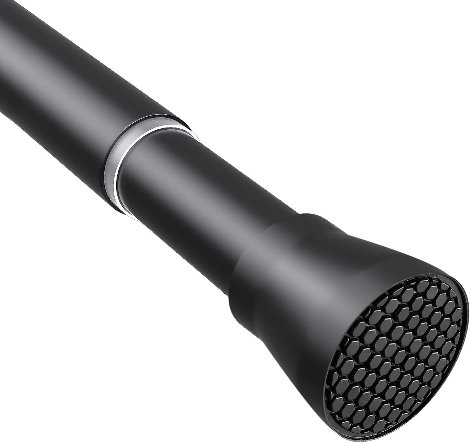 JJbaok Adjustable Tension Curtain Rod - No Drilling Spring Loaded Rod ...