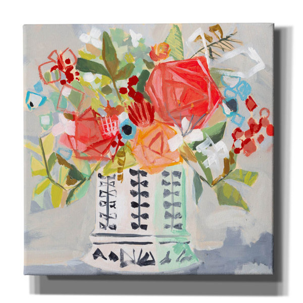 Latitude Run®'Miranda's Bouquet' by Jenny Westenhofer, Canvas Wall Art ...
