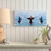 Winston Porter 'Hand' Oil Painting Print on Wrapped Canvas | Wayfair