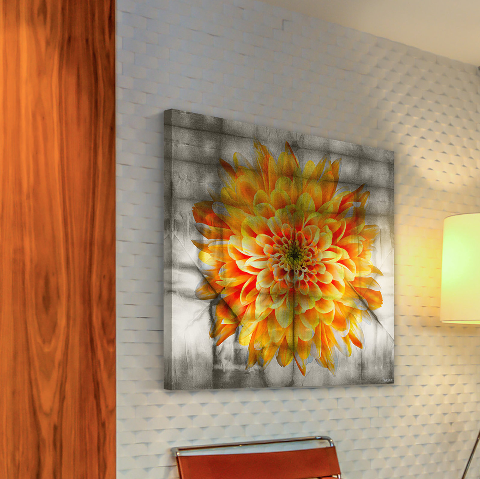 Parvez Taj 'Citrus Flower' by Parvez Taj - Painting Print on Wrapped ...