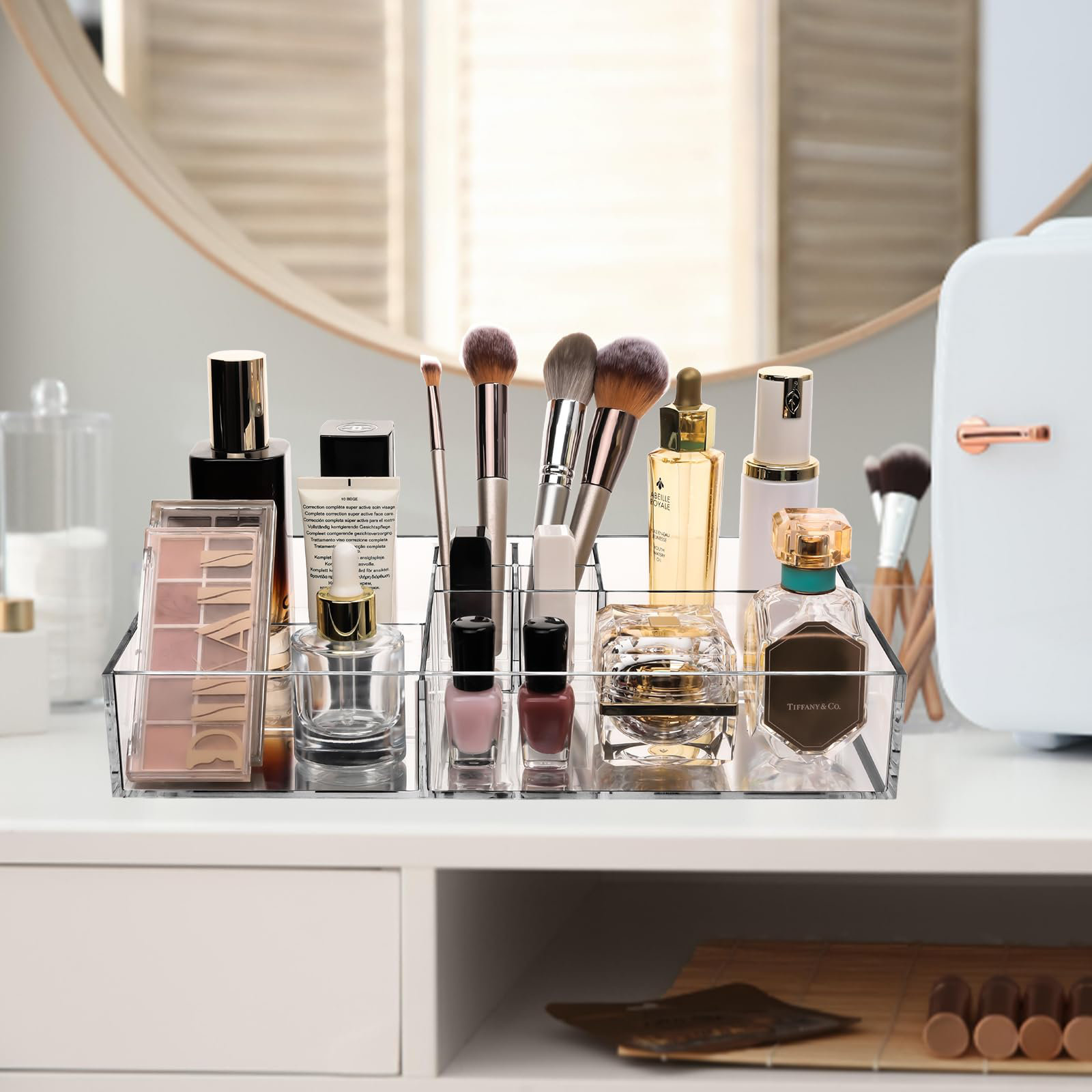 Hokku Designs Large Makeup Organizer Countertop - Clear Make Up ...