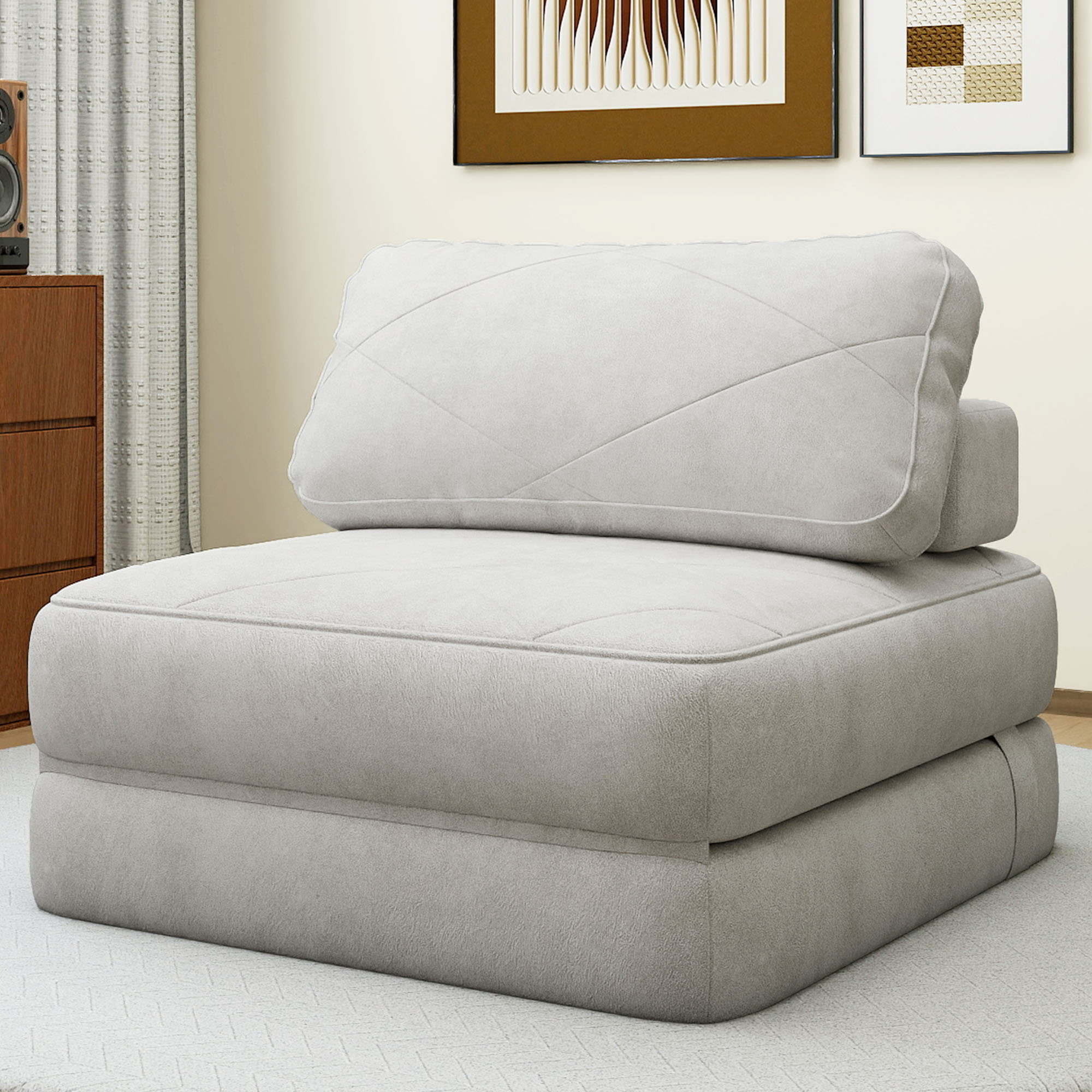 Wrought Studio 34.6'' Folding Sofa Bed - Wayfair Canada