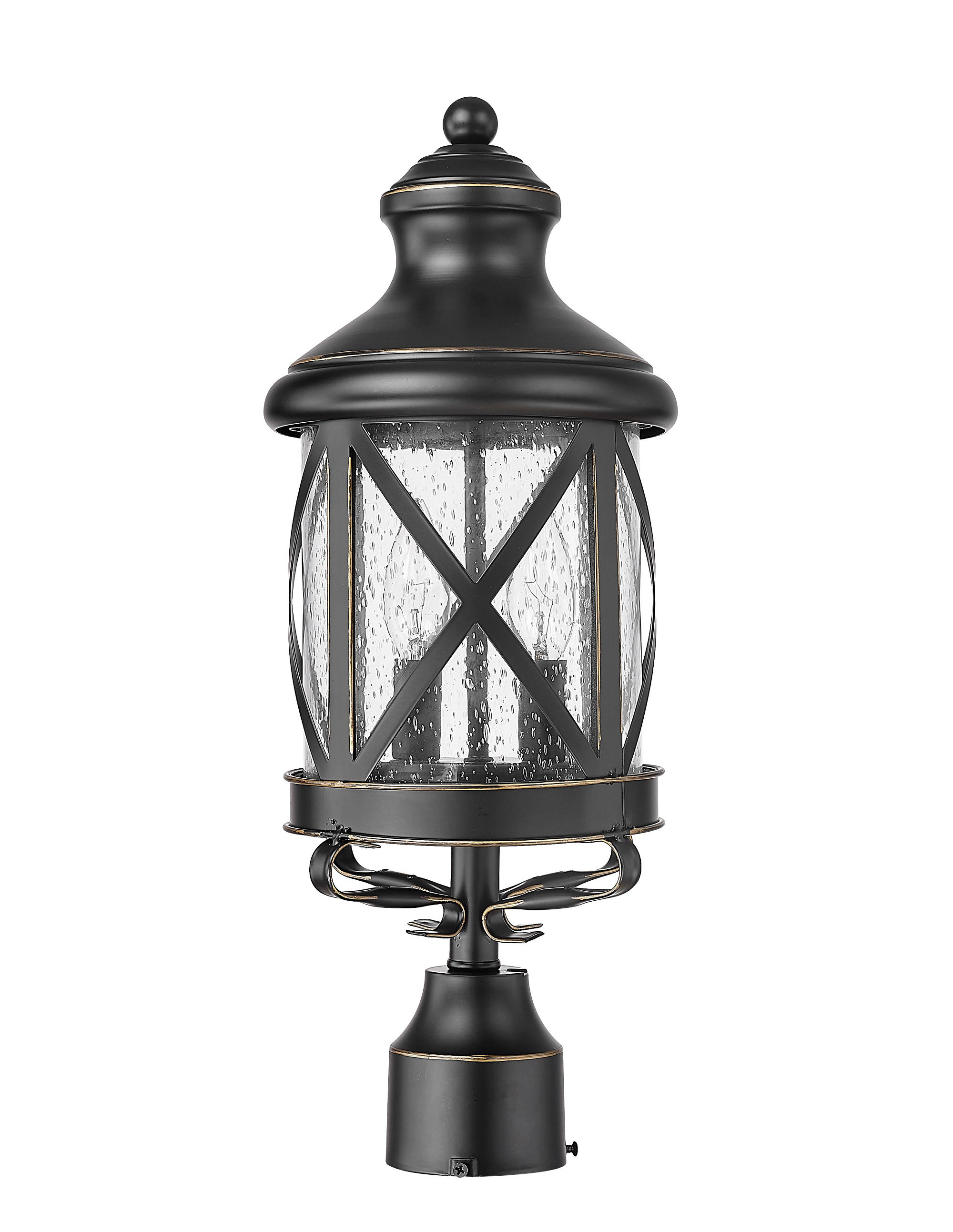 Charlton Home® Pohlman Seeded Lantern Head | Wayfair