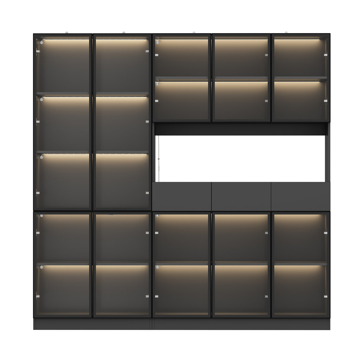 Brayden Studio® Choinski Lighted Display Stand & Reviews | Wayfair