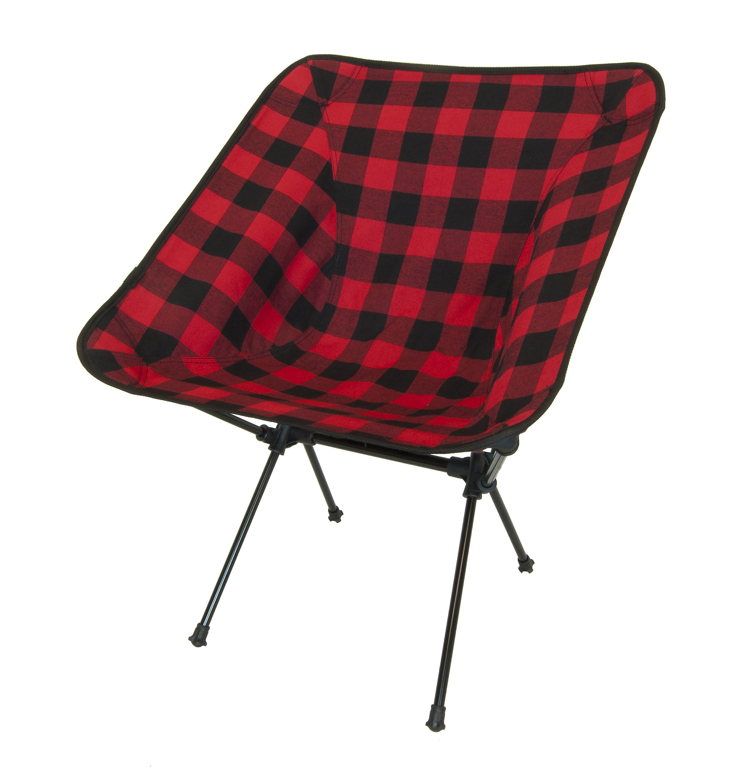 Loon Peak® Winston Buffalo Plaid Folding Camping Chair & Reviews | Wayfair