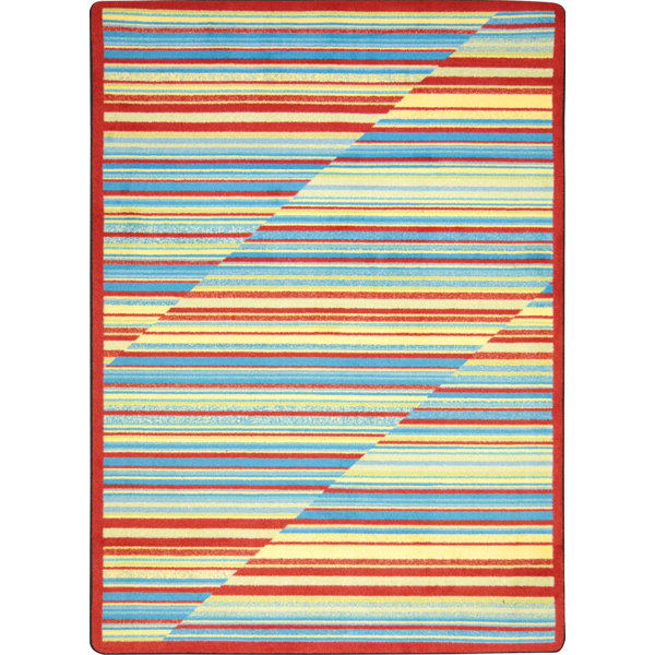 Joy Carpets Kid Essentials Rhythm Tropical Area Rug | Wayfair