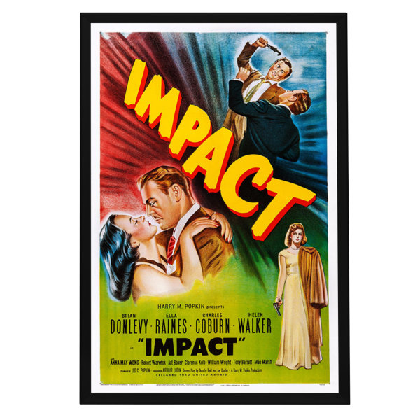SnapeZo "Impact" (1949) Framed On Paper Set | Wayfair