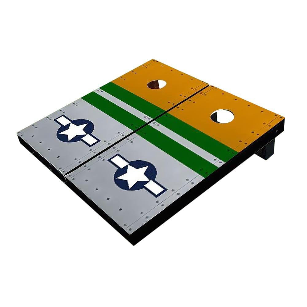 Skip's Garage 2' X 3' Rivet Flying Air Force Cornhole Boards | Wayfair