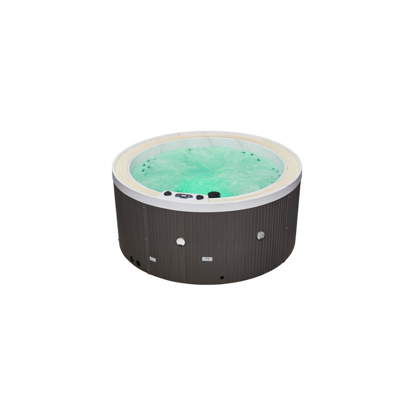 Luxury Spas 220 Volt 7 - Person 52 - Jet Acrylic Round Hot Tub with ...