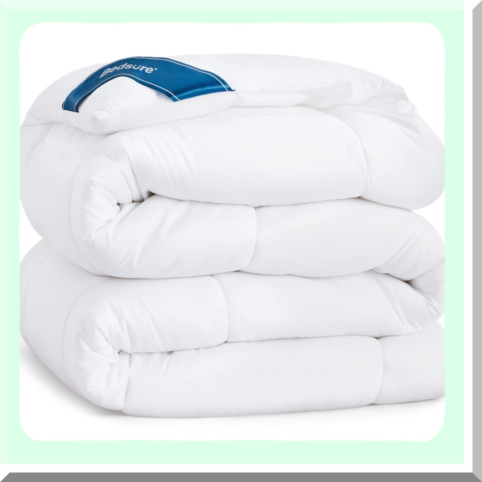 BRBCA All Season Down Alternative Duvet Insert - Quilted Comforter with ...