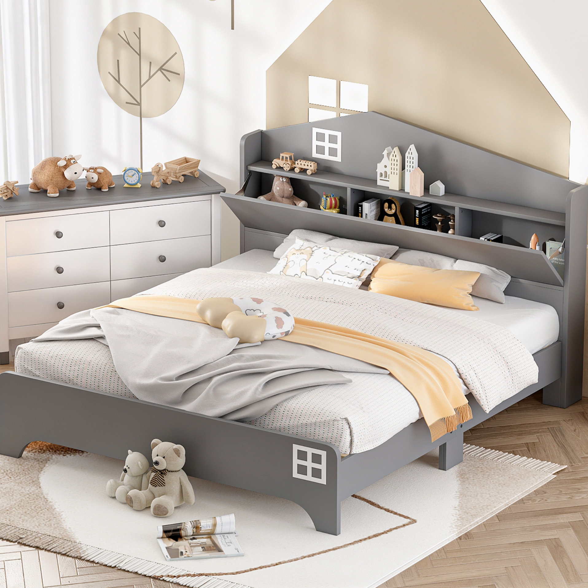 Harper Orchard Ahnyah Platform Storage Bed | Wayfair