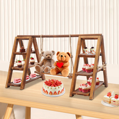 a frame dessert stand