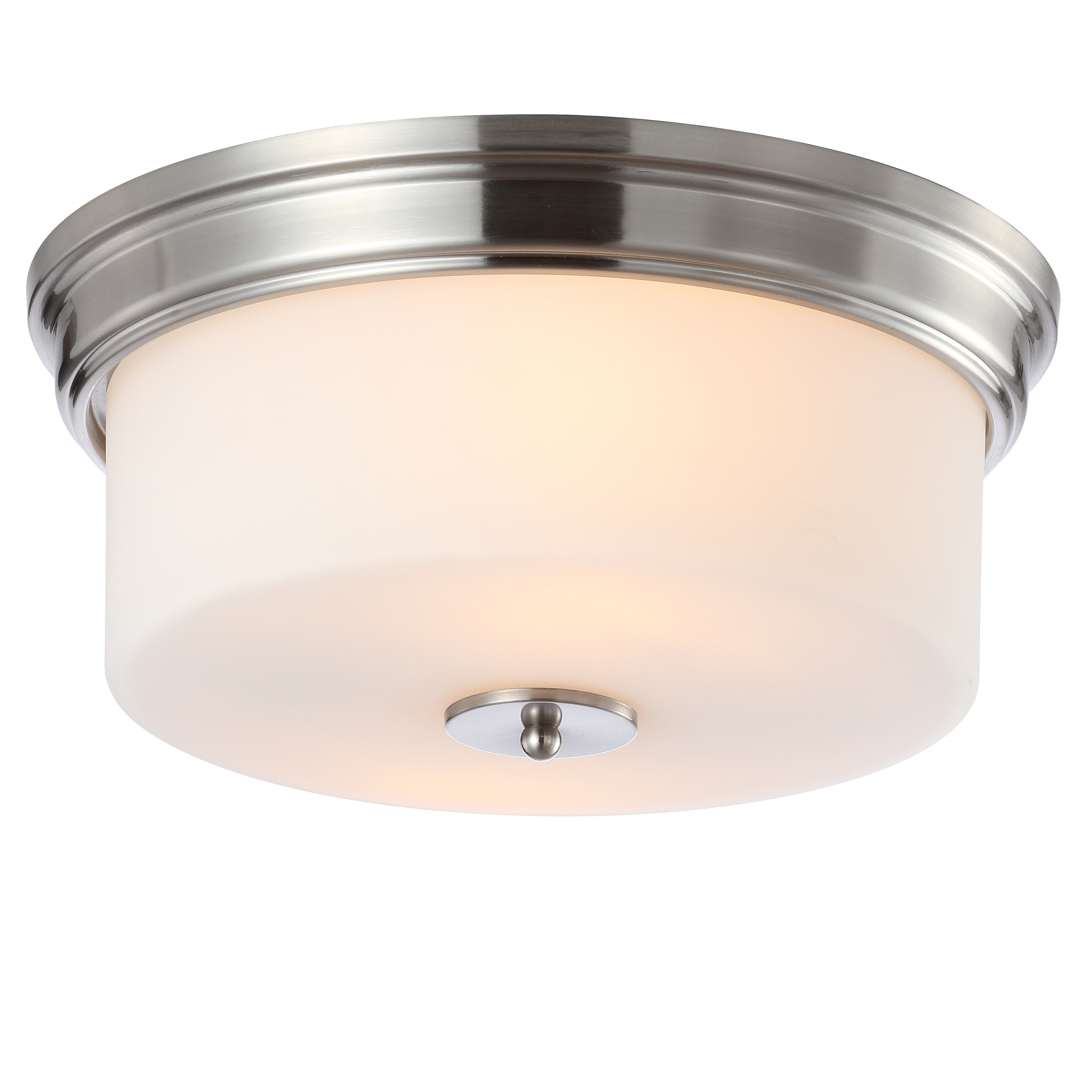 Canora Grey Burtrum 2 - Light 15" Simple Drum Flush Mount | Wayfair