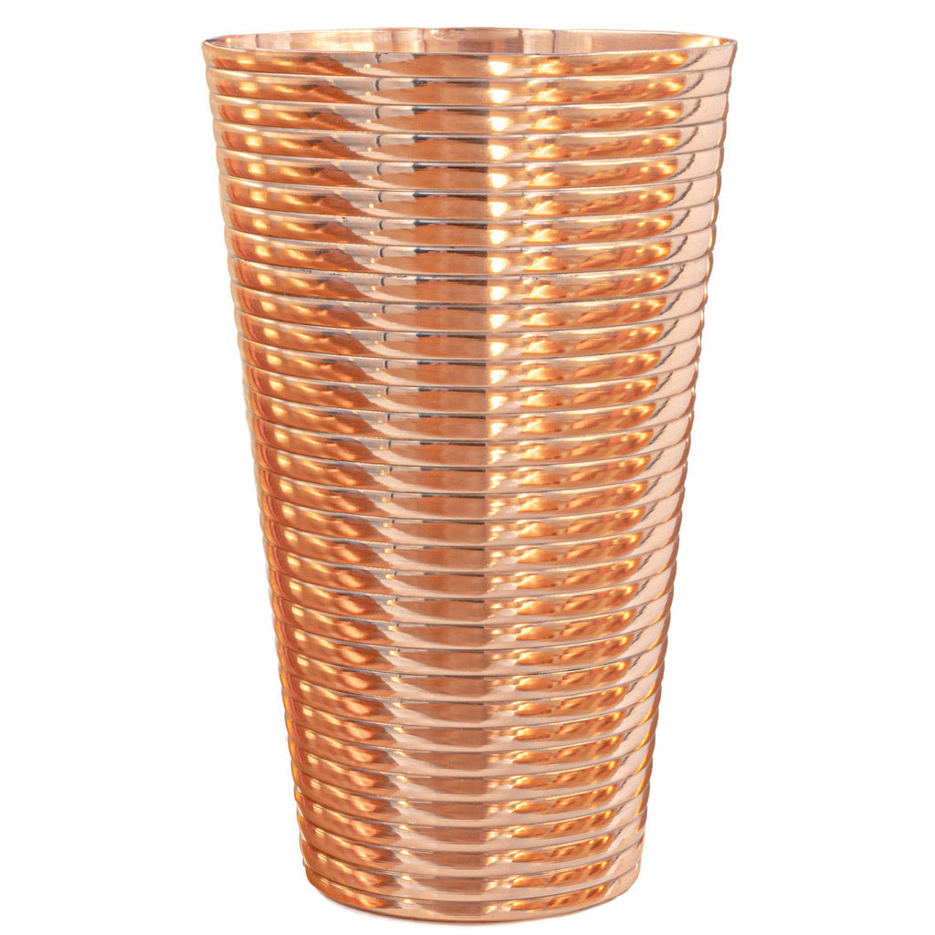 Ivy Bronx Portuna 18oz. Copper Pint Glass | Wayfair