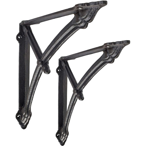 WFX Utility™ Stalbridge Half Round Bracket with Support | Wayfair