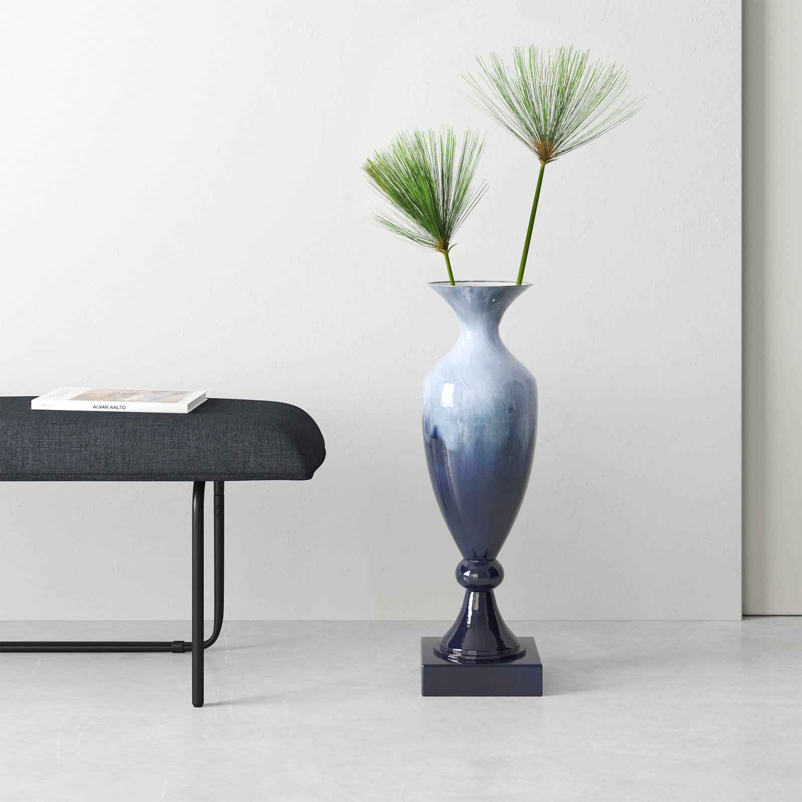 Wade Logan® Athiste Handmade Ceramic Floor Vase & Reviews | Wayfair