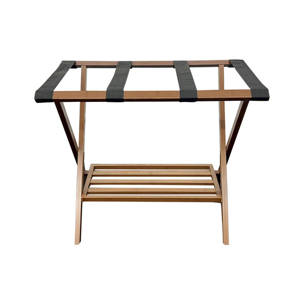 Casual Contemporary Living/Eccostyle Folding Bamboo Luggage Rack ...