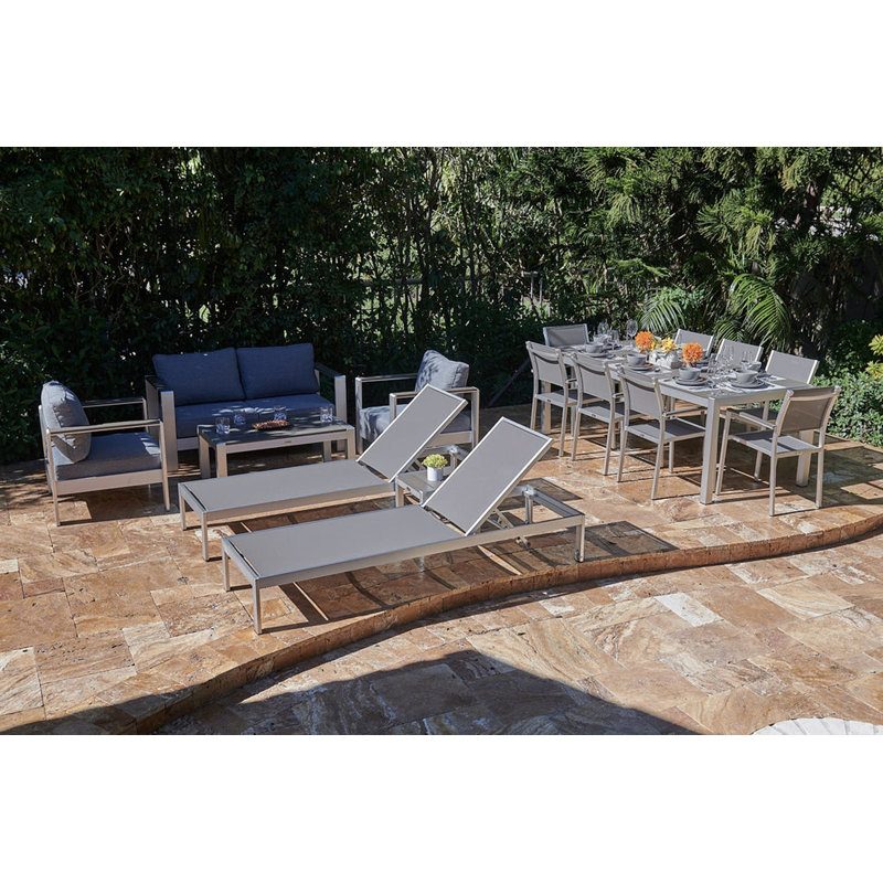 AKOYA Outdoor Essentials 16 Piece Complete Patio Set | Wayfair