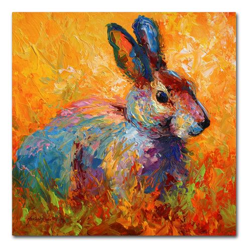 Ebern Designs Bunny IV by Marion Rose Print & Reviews | Wayfair