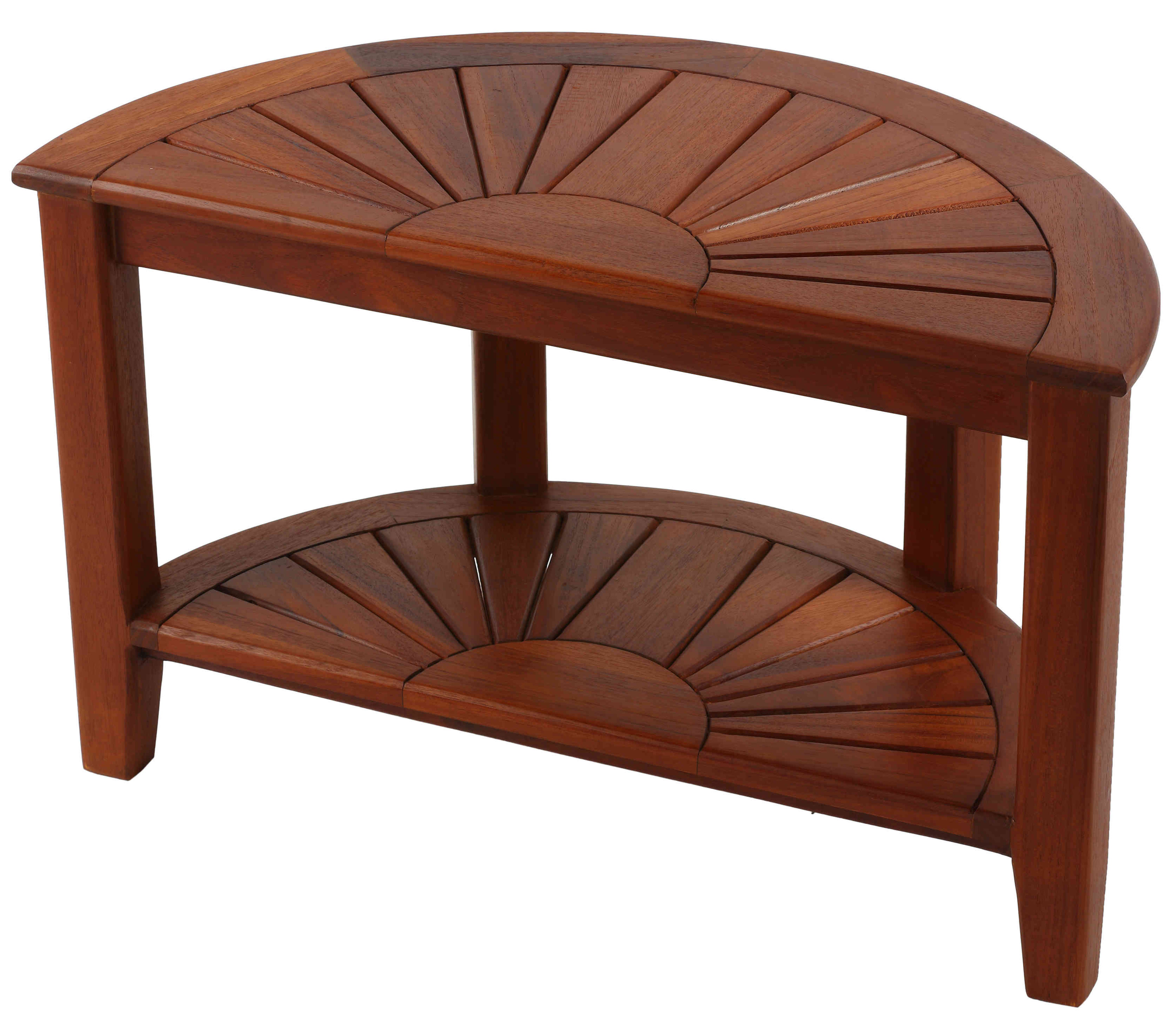 Union Rustic Brookville Teak Side Table | Wayfair