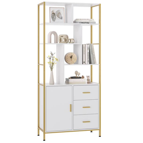 Mercer41 Fabyola Etagere Bookcase & Reviews | Wayfair