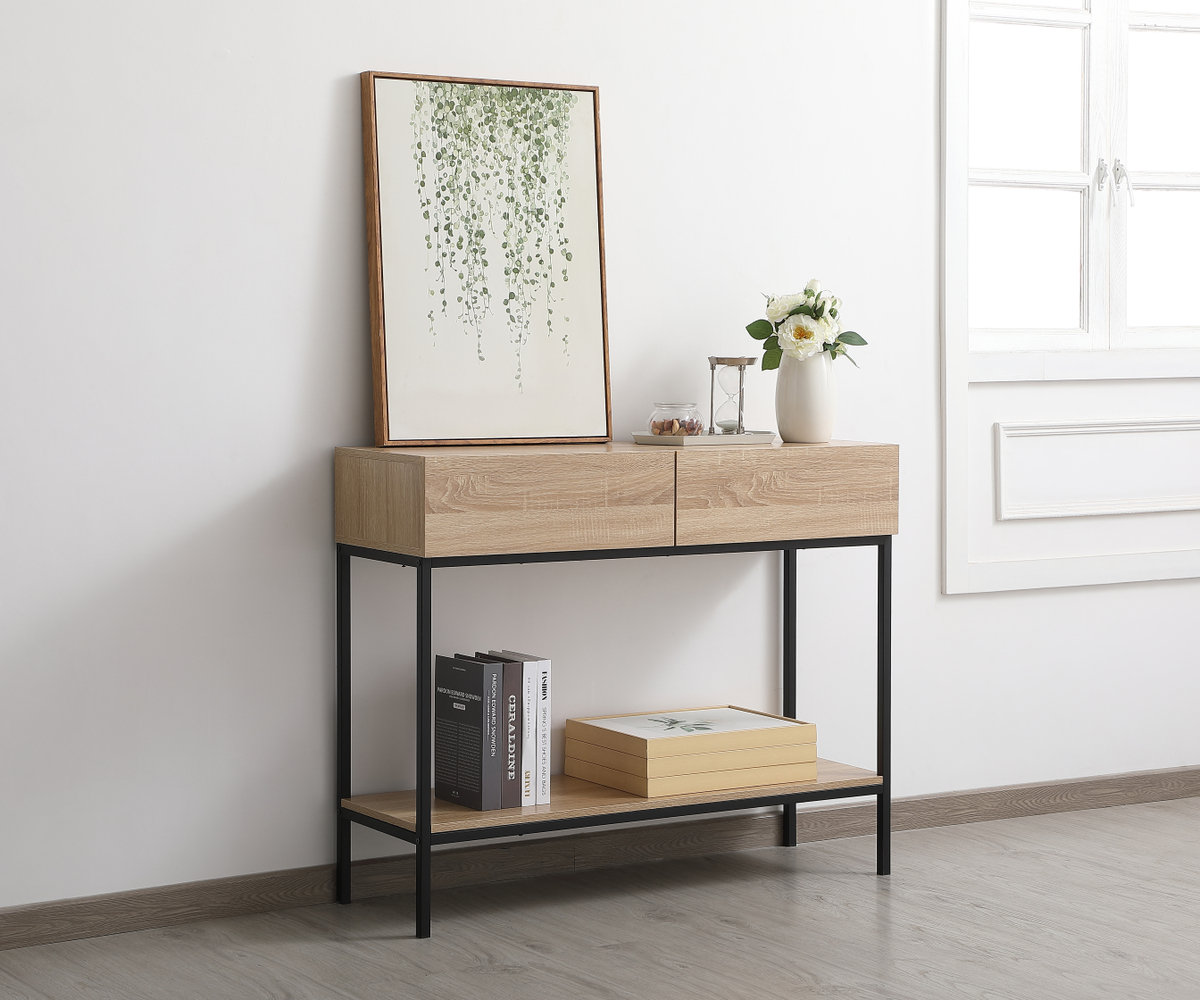 17 Stories 42 Inch Console Table in Mango Wood - Wayfair Canada
