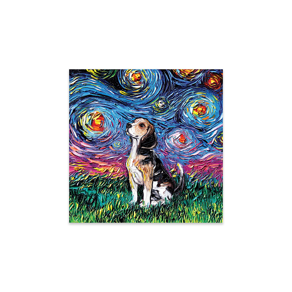 Red Barrel Studio® " Beagle Night " by Aja Trier - Wayfair Canada
