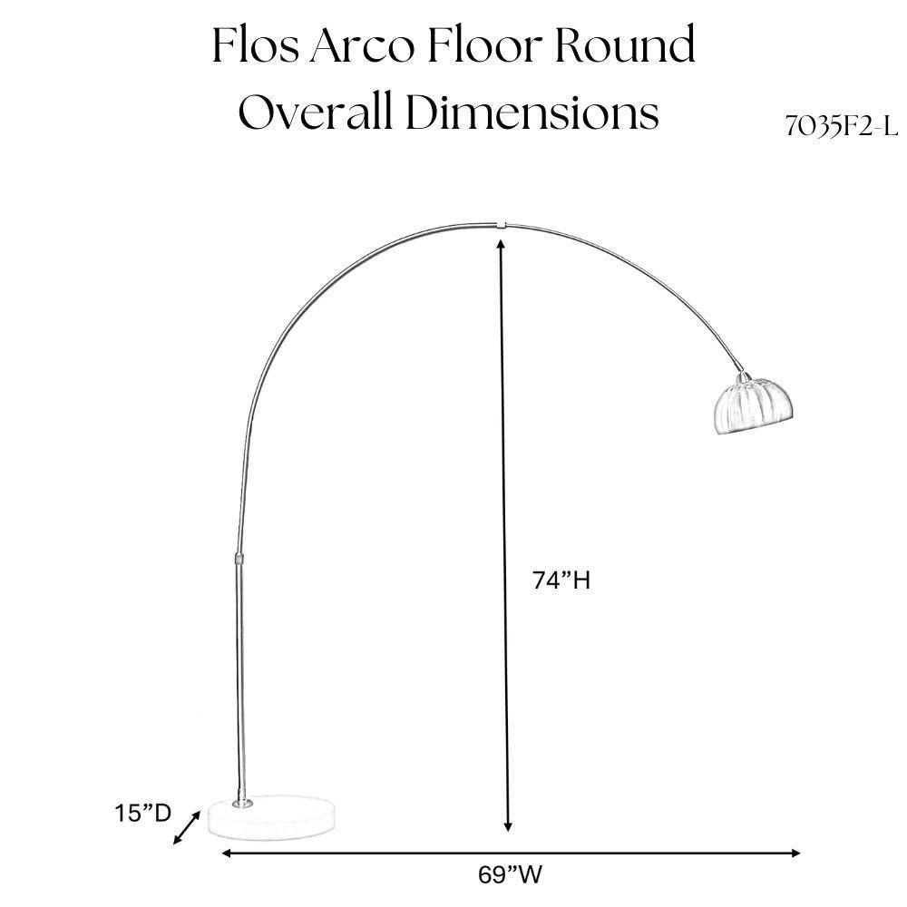 George Oliver Noland Arched Floor Lamp | Wayfair