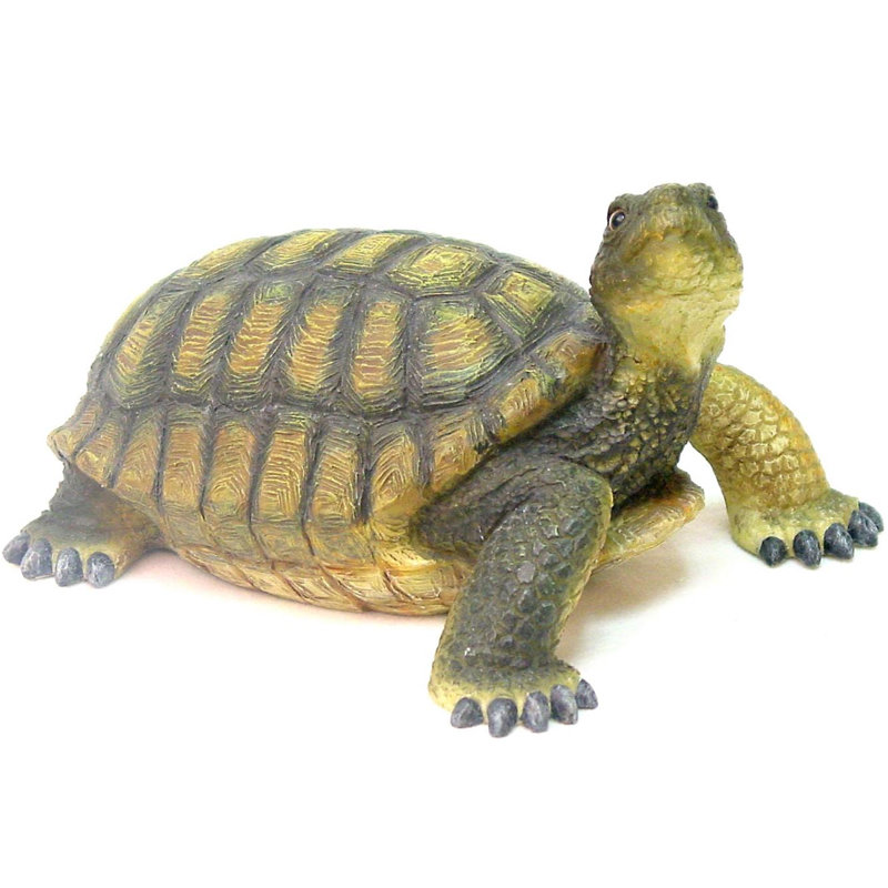 HomeStyles Call of the Wild Large Box Turtle Garden Statue & Reviews ...