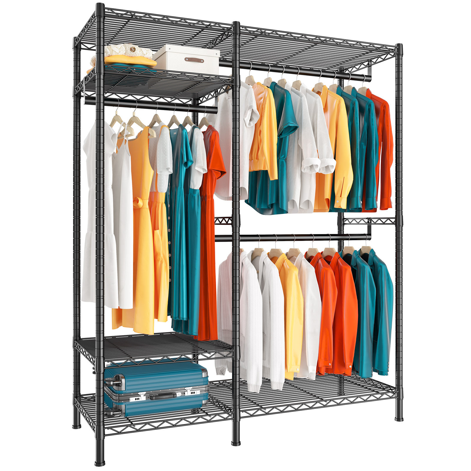 WFX Utility™ Minot 780Lbs Heavy-Duty Clothes Rack Organizer & Reviews ...