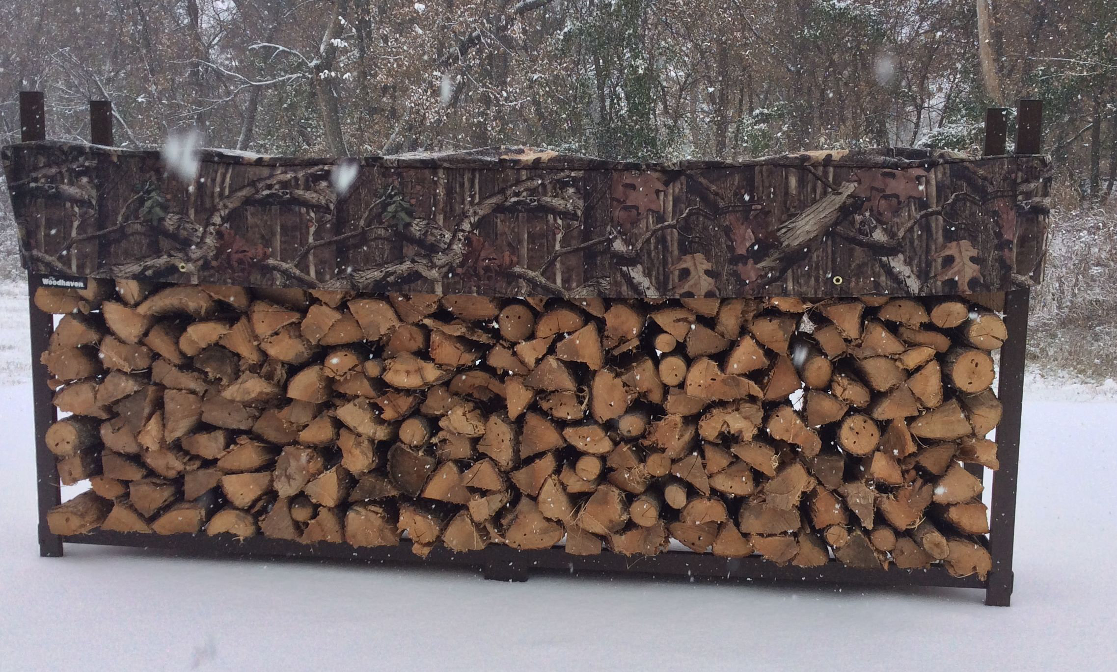 Woodhaven Firewood Log Rack | Wayfair