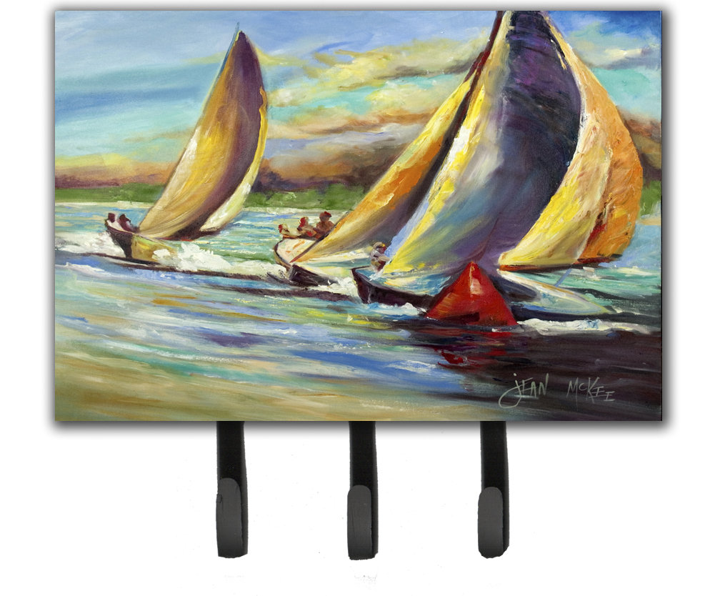 Caroline's Treasures Knost Regatta Pass Christian Sailboats Leash ...