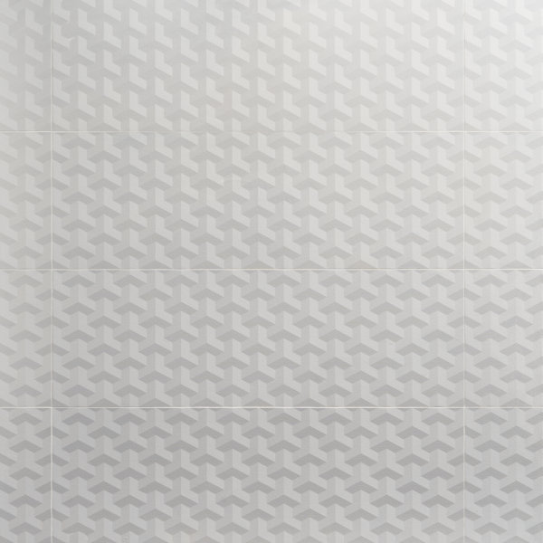 Bond Tile Hatter 11.81 in. x 35.43 in. Textured Ceramic Wall Tile (14. ...