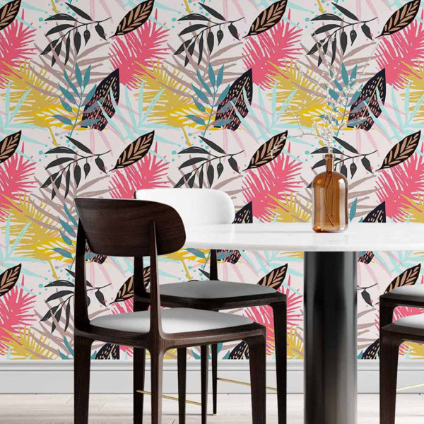 Bay Isle Home Rambo Peel & Stick Floral Roll | Wayfair