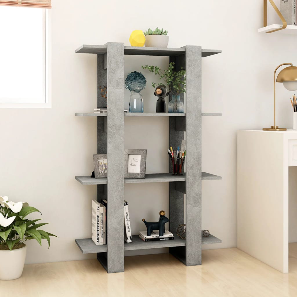 Latitude Run® Book Cabinet Room Divider Display Book Rack Room ...