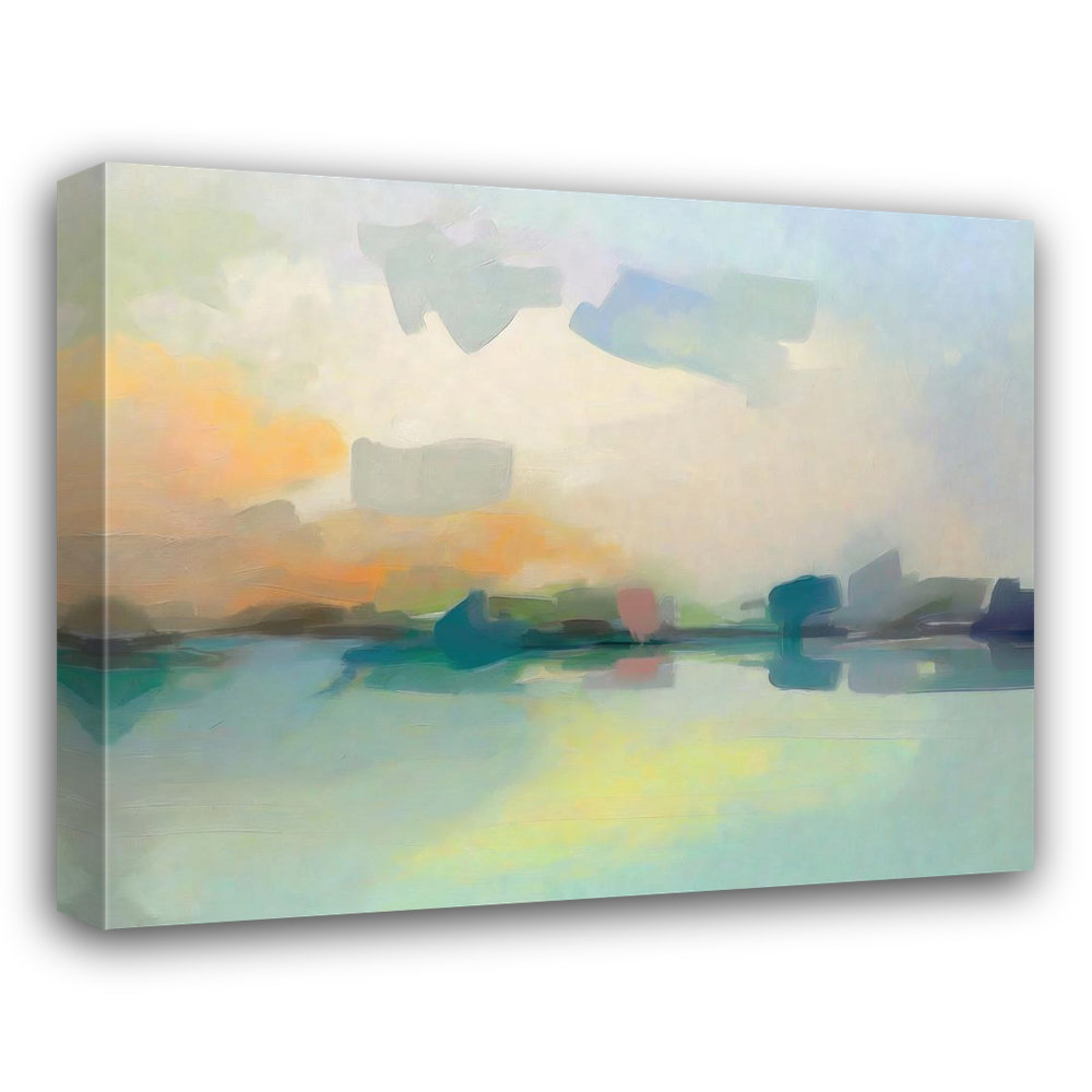 Wrought Studio™ On the Edge - Wrapped Canvas Print | Wayfair