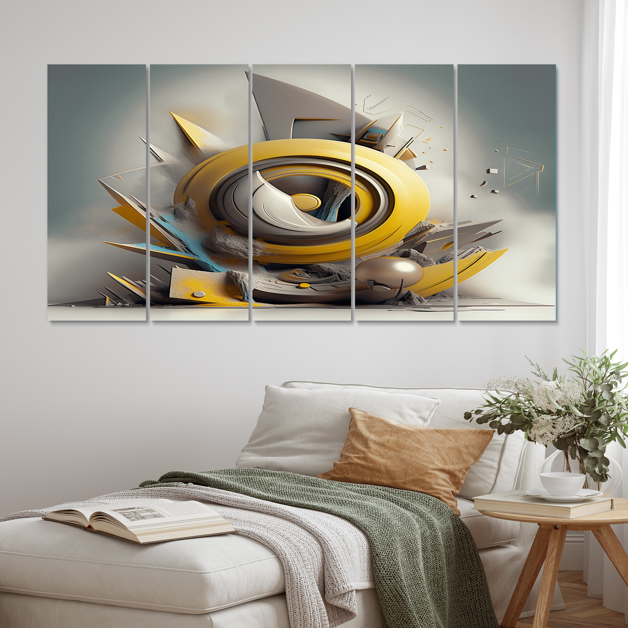 Ivy Bronx Visionary Dance Of God 3D Wave Sphere I - Abstract Fractal ...