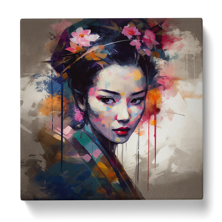 Marlow Home Co. Geisha Abstract Art No.5 - Art Prints | Wayfair.co.uk