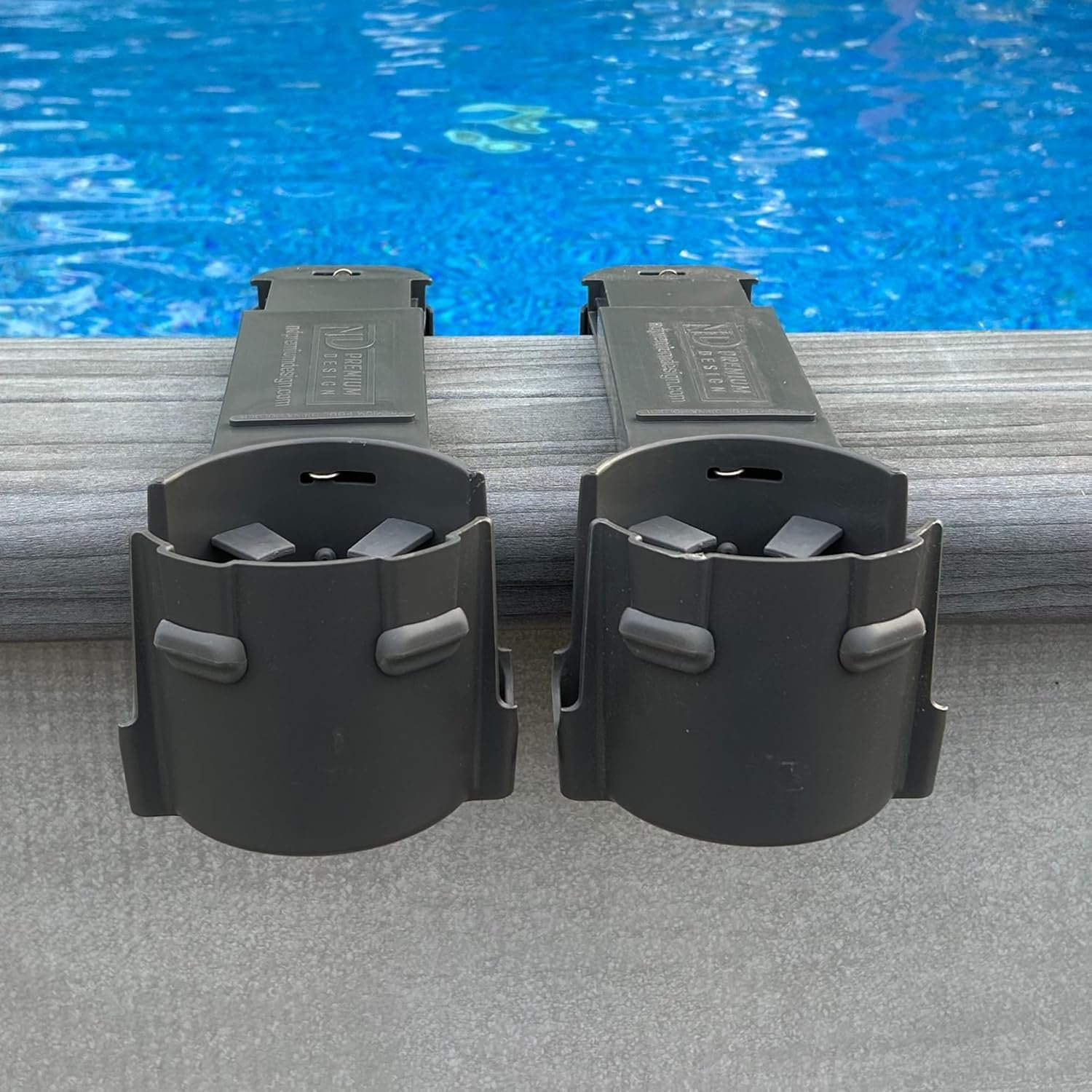 Arlmont & Co. 2-Pack Cup Holders For Above Ground Pool, Drink Holder ...