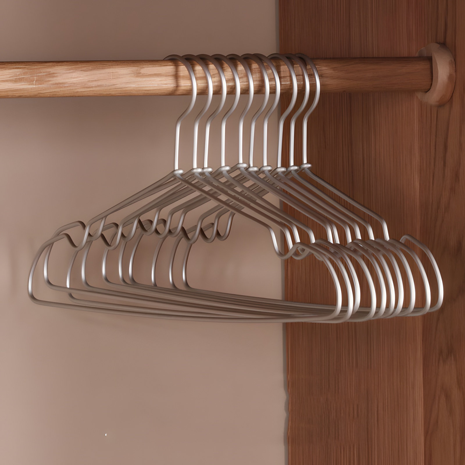 Rebrilliant Aluminum Alloy Clothes Hanger | Wayfair